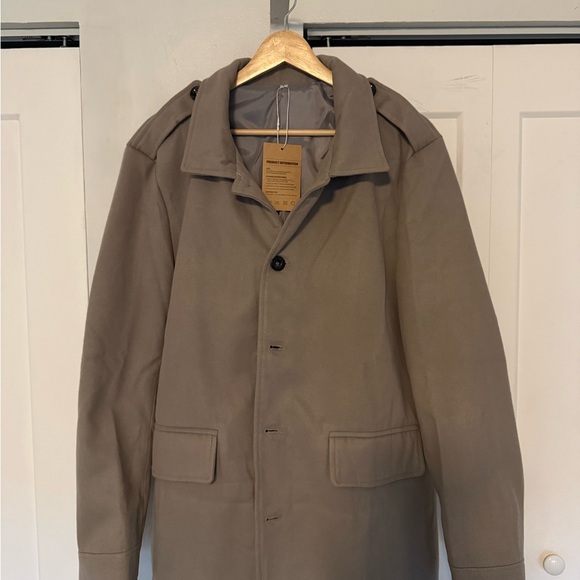 Jackets & Coats | Mens Tan Coat | Poshmark